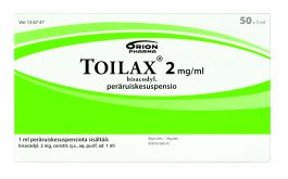 TOILAX peräruiskesuspensio 2 mg/ml 50 x 5 ml - Herttoniemen apteekki